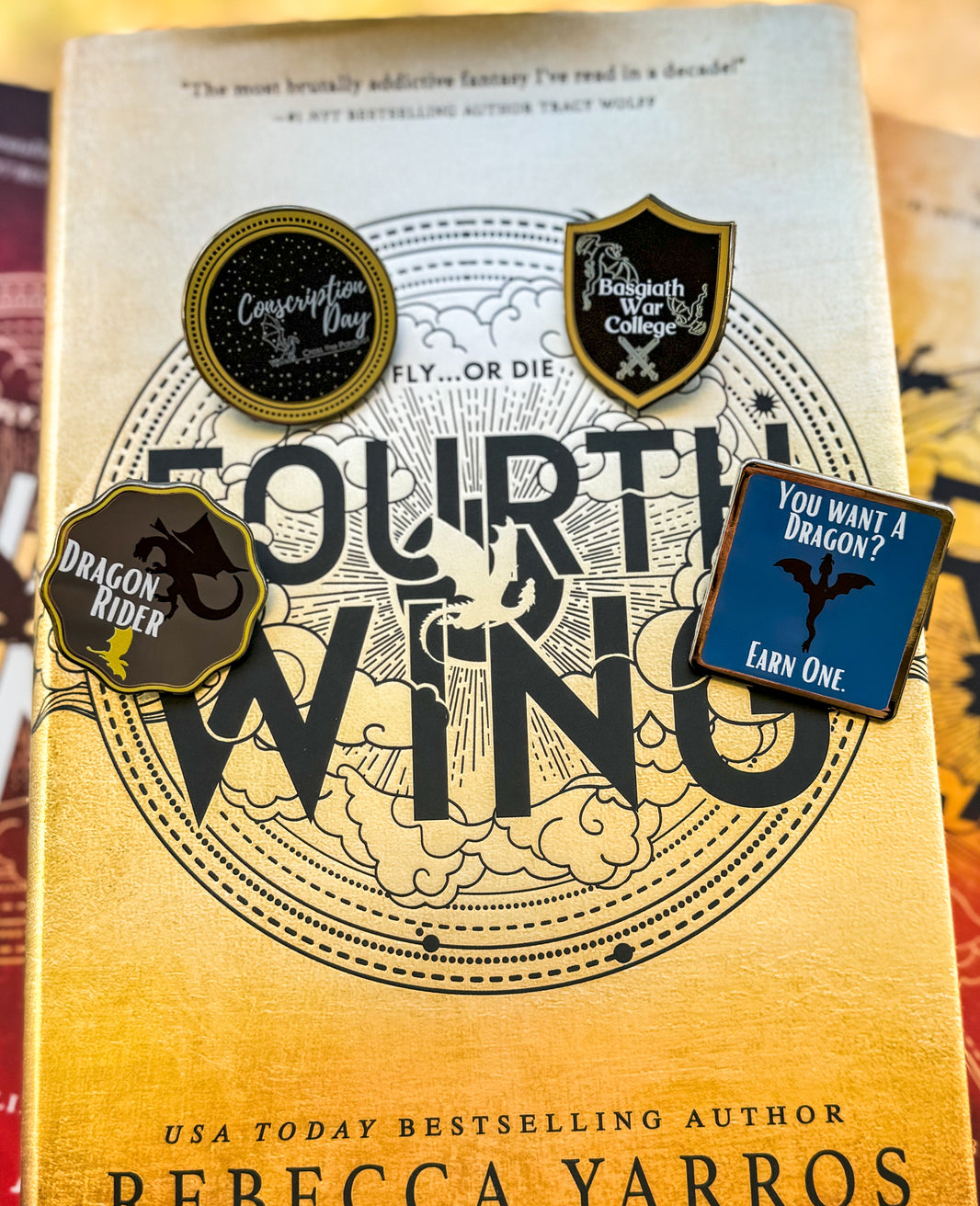 Fourth Wing Merch (Officially Licensed) – Pins of Marvel and Magic