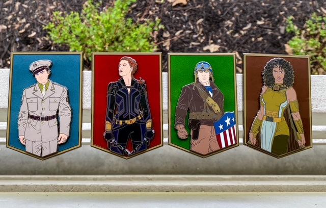 Pins of Marvel and Magic